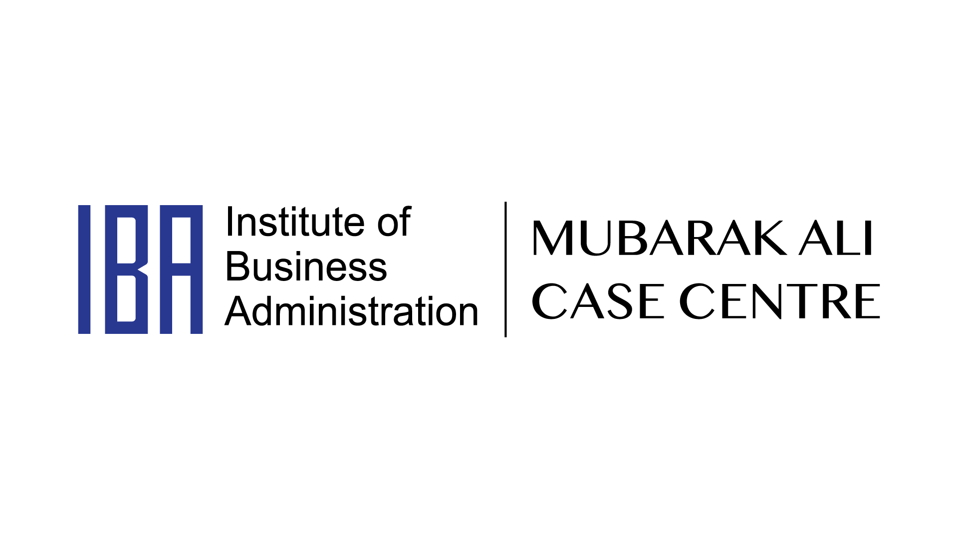Case Submission - IBA Mubarak Ali Case Centre